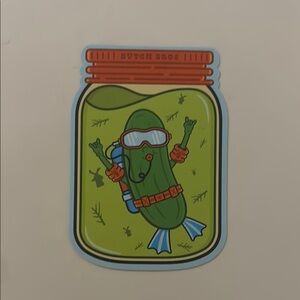 Dutch Bros | Other | Dutch Bros Pickle Scented Sticker | Poshmark